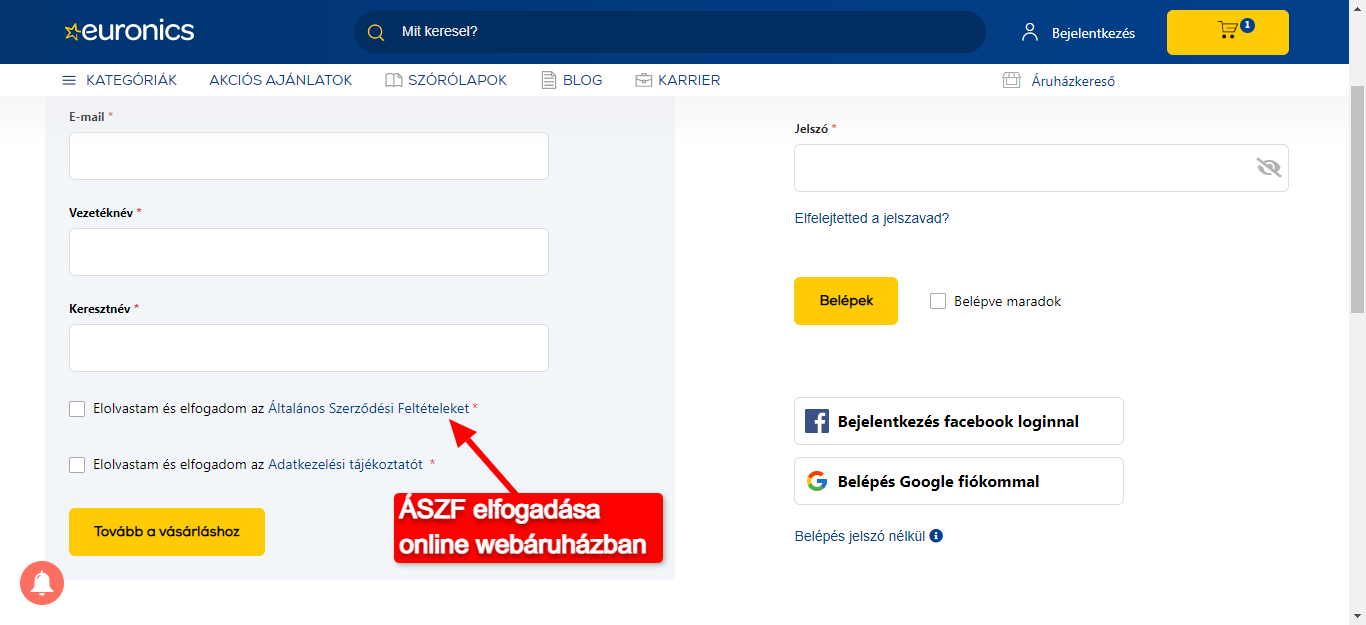 Általános Szerződési Feltételek (ÁSZF) minta